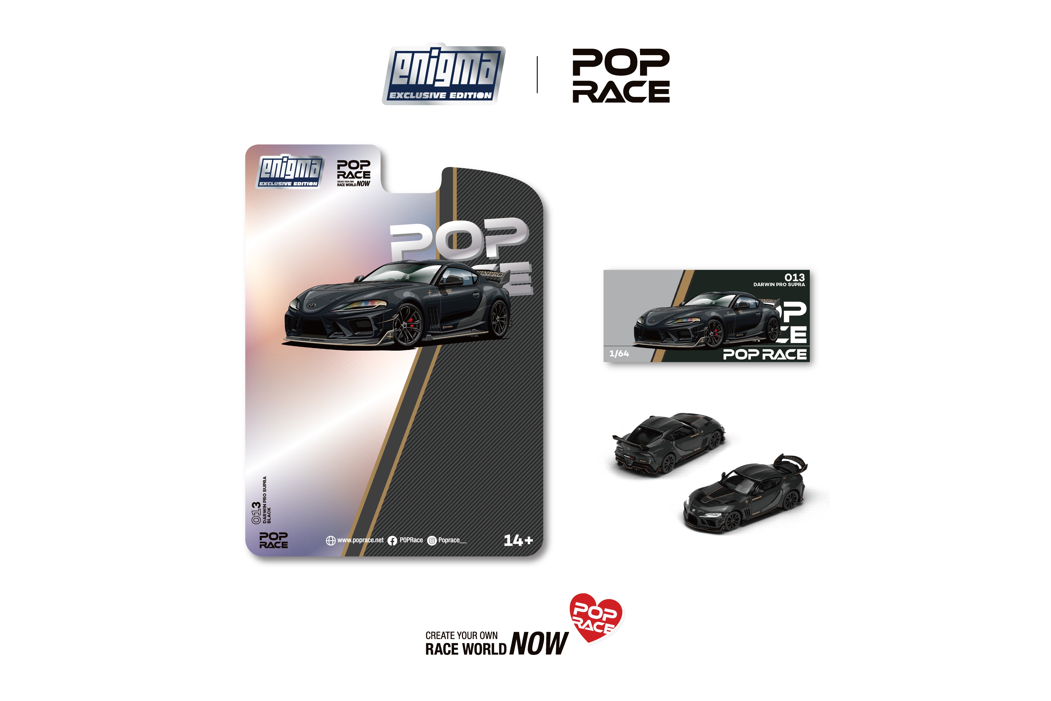 PRE013 DARWIN PRO 66G NWB SUPRA (A90) – MIDNIGHT BLACK – House of Cars ...